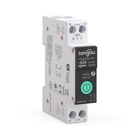 ZigBee Smart Breaker With Over Current Under Voltage Protection TO Q SY2 JZT TONGOU