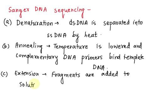 Solved 1 You Performed Dna Sequencing Using The Sanger Dideoxy