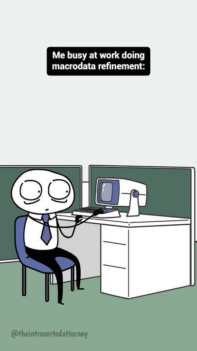 Macrodata Refinement Severance Parody Introverted Attorney Youtube