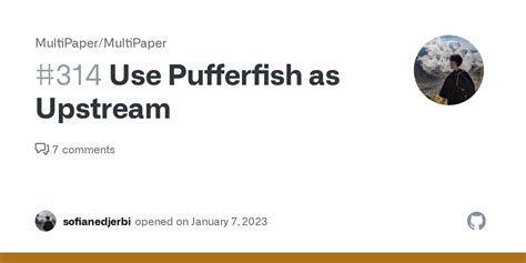 Use Pufferfish As Upstream Issue 314 MultiPaper MultiPaper GitHub