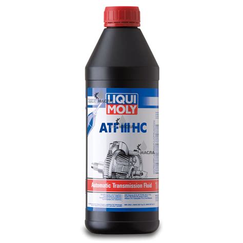 Купить трансмиссионное масло Liqui Moly ATF III HC в СПб