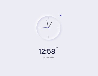 Analog Clock User Interface Projects Photos Videos Logos Illustrations And Branding Behance