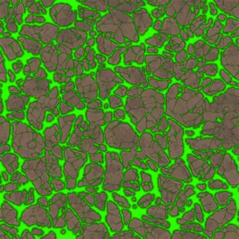 Stylized Radioactive Ground Pbr Texture