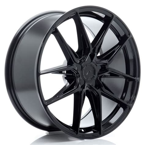 Japan Racing Wheels Jr 44 Gloss Black 19x8 Japan Racing Jr