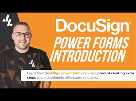 DocuSign PowerForms Introduction YouTube