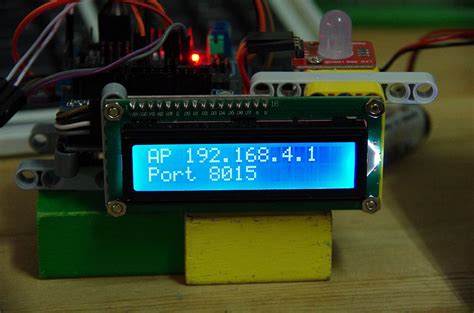 樂高 Lego 與 Arduino 機器人 實做Arduino ESP WIFI無線模組與Android手機互動