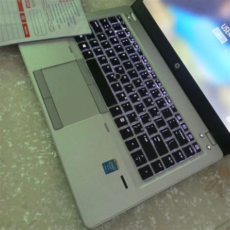 Hp Elitebook Folio M Intel Core I Gb Ram Gb Hard Drive Keyboard Light