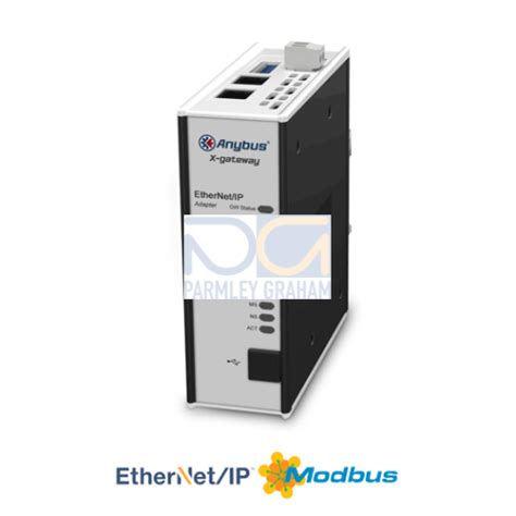 Anybus X Gateway EtherNet IP Slave Ethernet Modbus TCP Slave AB F