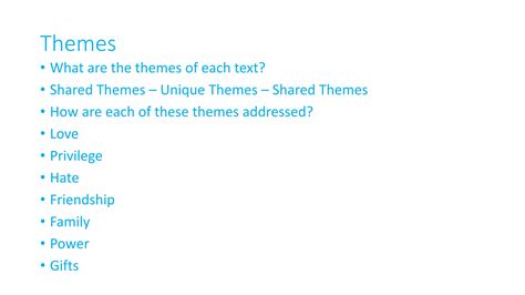 Comparing Two Texts Comparative Essay Pptx