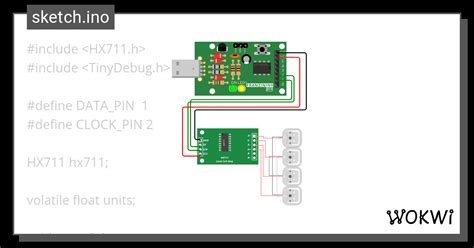Sensor Beban Wokwi Esp32 Stm32 Arduino Simulator