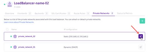 How To Use Your Load Balancer With A Private Network Scaleway Documentation