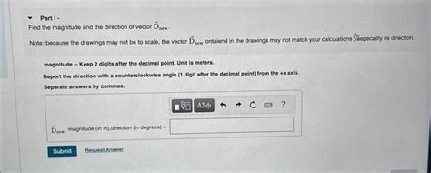 solved vector addition graphical method drawing and