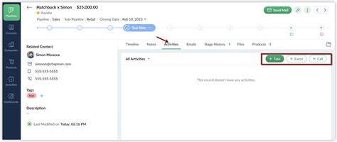 Create And Manage Pipeline Records