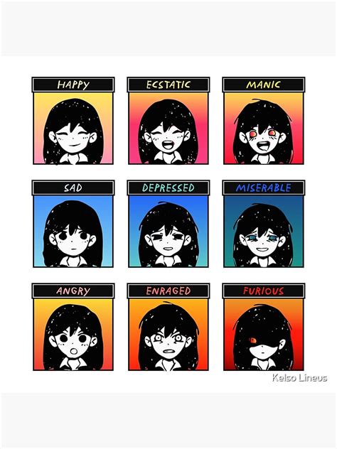 Maris Emotion Chart From Omori Photographic Print For Sale By