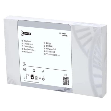 Neogen® Molecular Detection Right Now™ Matrix Control