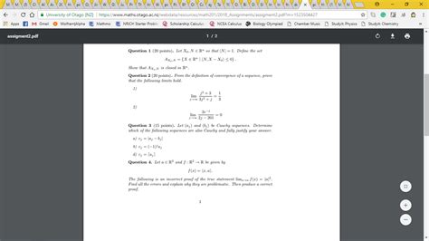 Real Analysis Definition Of Convergence Of A Sequence And Series Questions Mathematics Stack