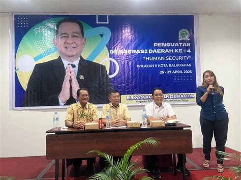 Kamaruddin Ibrahim Sebut Demokrasi Kuat Lahir Dari Peran Aktif