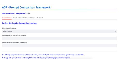 Prompt Lifecycle Management Prompt Comparison And Evaluation Framework