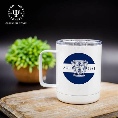 Lambda Phi Epsilon Stainless Steel Travel Mug 13 Ozlambda Phi Epsilon