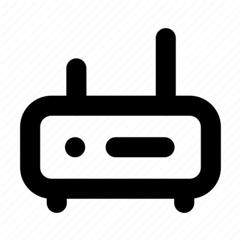 Modem Wireless Connected Router Icon Download On Iconfinder