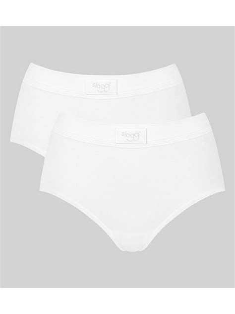 Sloggi Double Comfort Maxi 2 Pack White Very