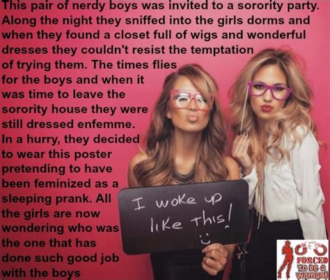 Tg Captions And More Using A Sorority Party For Sniffing Around The