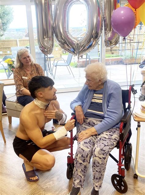 Great Gran Celebrates 101st Birthday With A Naked Butler And Shes