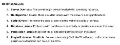 Alfatek Team On Linkedin An 500 Error Indicates A Server Side