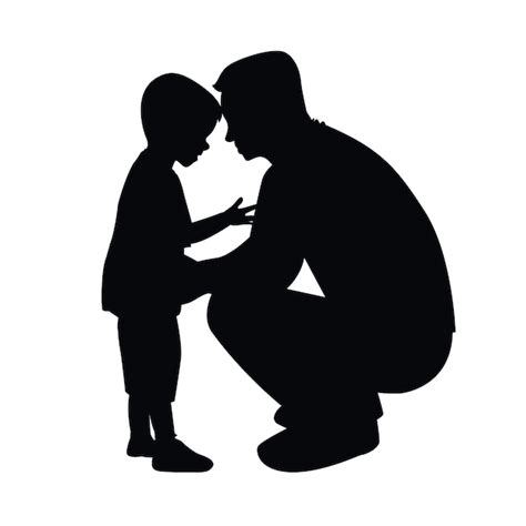 Vetores E Ilustrações De Pai Filho Silhueta Png Para Download Gratuito Freepik