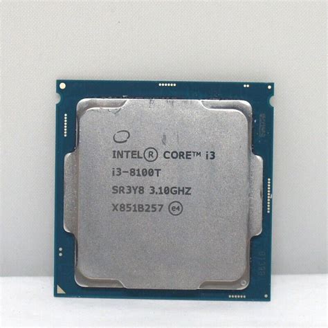 Intel Core i3 8100T 8th SR3Y8 Quad Core 3.60GHz LGA 1151 Desktop CPU ...