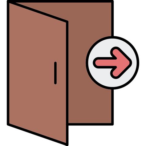 Exit Generic Outline Color Icon Exit Generic Outline Color Icon