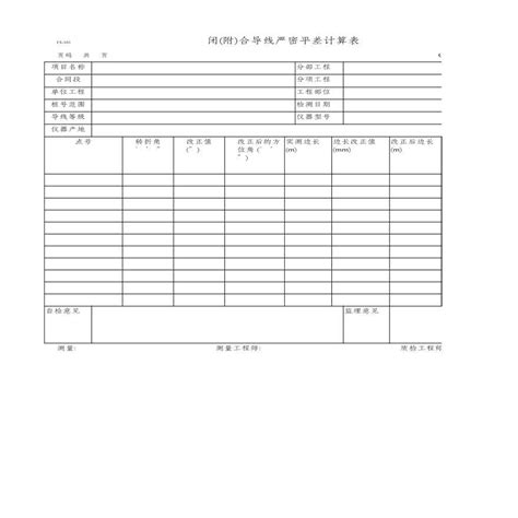 闭 附 合导线严密平差计算表 CLA GB xlsx 住宅小区 土木在线