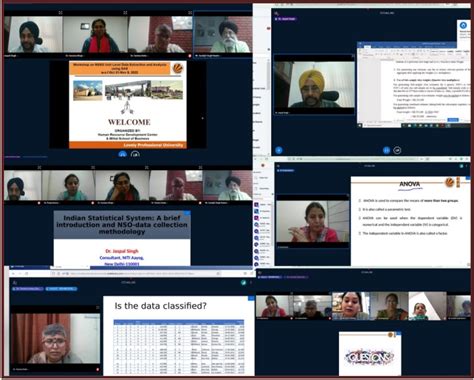 Workshop On NSSO Unit Level Data Extraction And Analysis Using SAS Happenings LPU