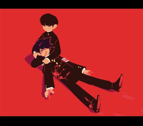 Kageyama Shigeo And Kageyama Ritsu Mob Psycho 100 Drawn By Mp100days