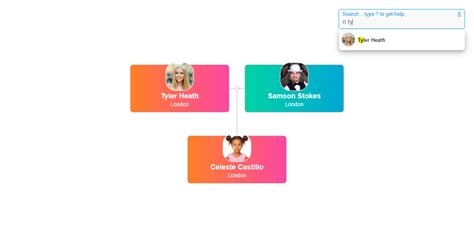 Highlight On Search With CSS FamilyTree JS