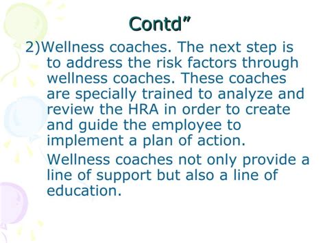 Comprehensive Wellness Program Ppt