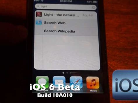 Des vidéos diOS Bêta vraiment