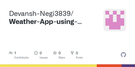 Github Devansh Negi3839weather App Using Reactjs
