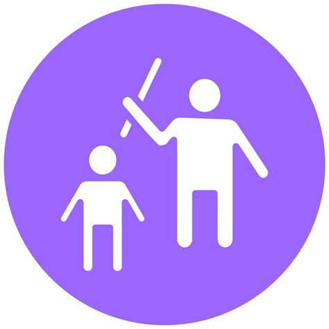 Diseño Vectorial De Estilo De Icono De Mala Crianza Vector Premium