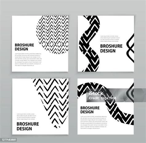 정사각형 배너 브로셔 전단지 잡지디자인 템플릿을 다룹니다 블랙 화이트 트렌디 한 손으로 만든 기하학적 추상적 배경 두꺼운에 대한