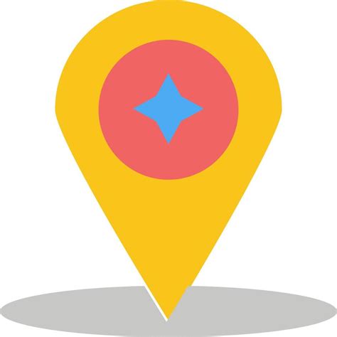 Map Compass Navigation Location Flat Color Icon Vector Icon Banner