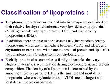Lipoproteins Ppt