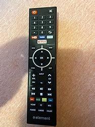 New Remote Control Replacement For Element Tv Elsw3917bf