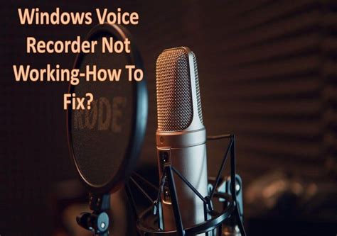 windows voice recorder not working [easy fixes] easeus