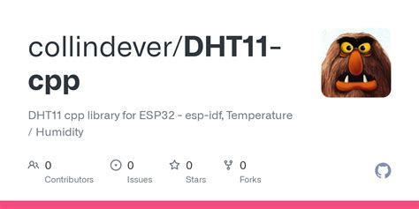 github collindever dht11 cpp dht11 cpp library for esp32 esp idf