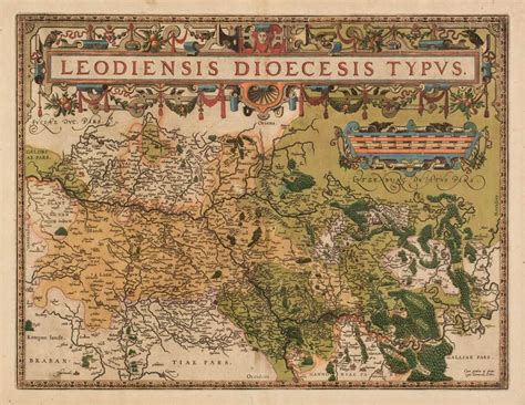 Lot 29 Belgium Ortelius Abraham Leodiensis