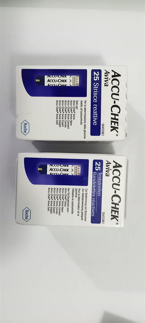 Accu Check Acc117s Accu Chek Aviva Test Strips Pack Of 50 50 Count Pack Of 1 Buy Now With
