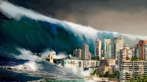 5 Biggest Tsunami Caught On Camera Youtube