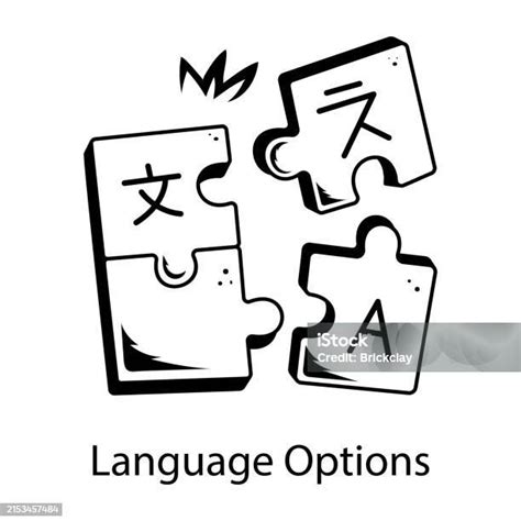 Language Options Stock Illustration Download Image Now Doodle