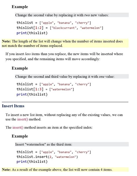 Python Lists Session PDF Connect Techs